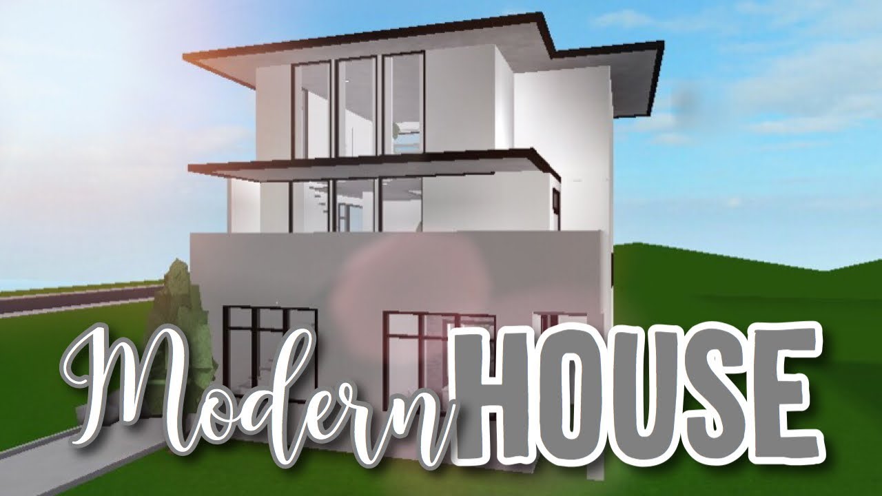 Bloxburg Modern House Youtube