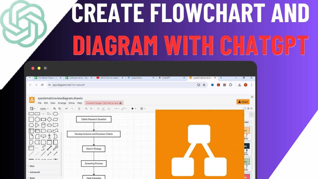 How To Draw Flowcharts With Chatgpt Create Diagram Using Ai Youtube