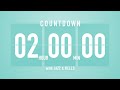 2 Hour 30 Minute Countdown Timer Flip Clock With Jazz Bells ...