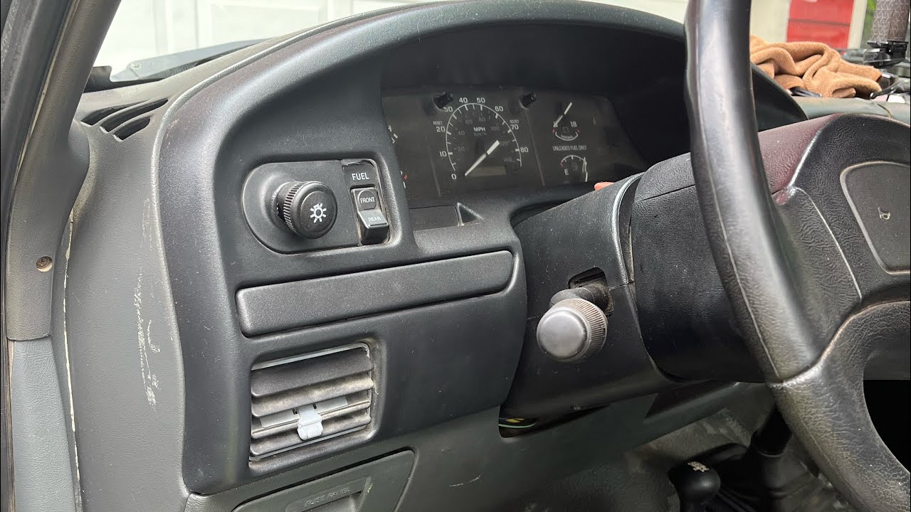 Obs Ford Headlight Switch Replacement Youtube