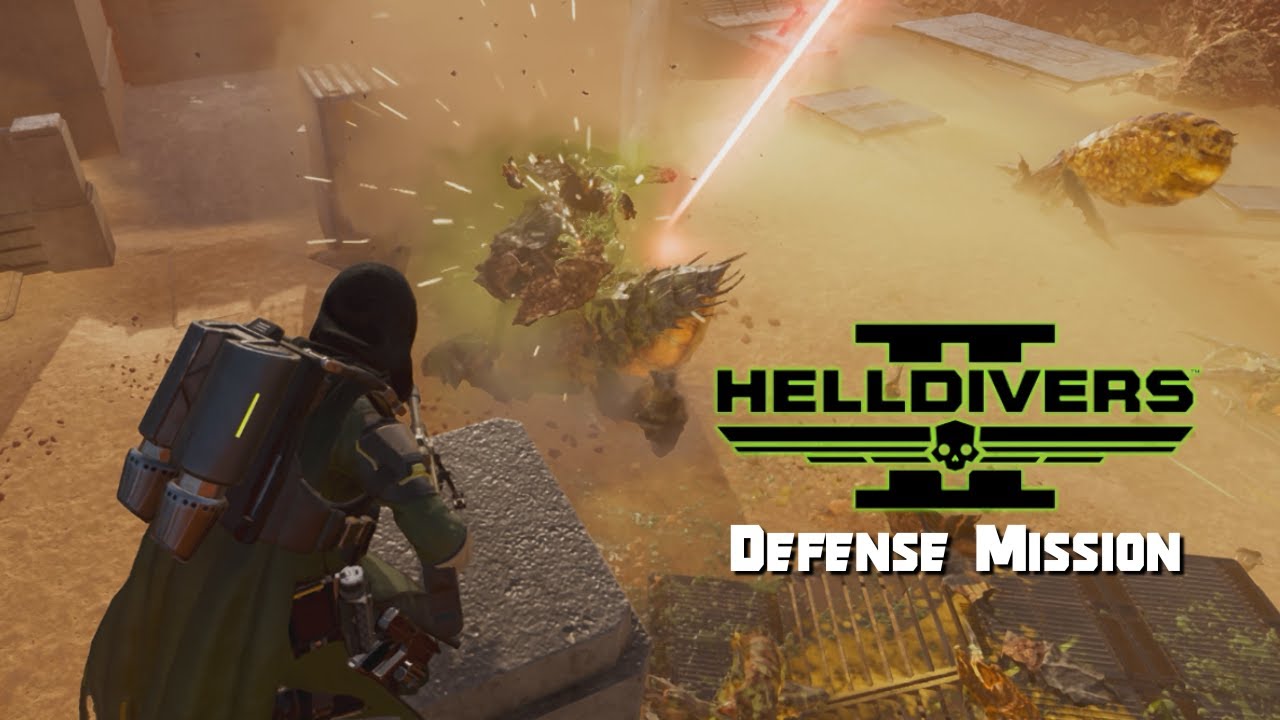 Helldivers 2 I Love Defense Mission Youtube