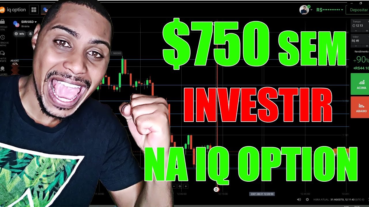 Veja Como Ganhar Dinheiro Na Iq Option Sem Investir Nenhum Centavo