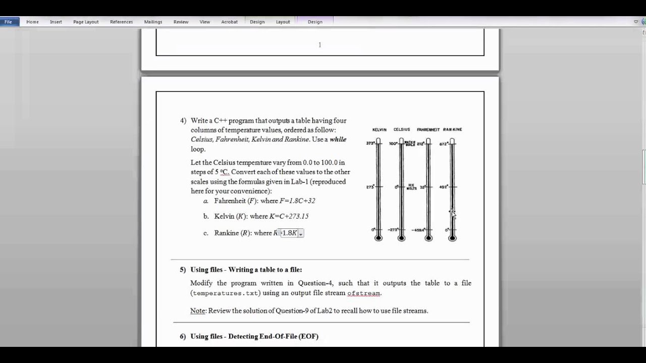 Lab5 While Loop Youtube