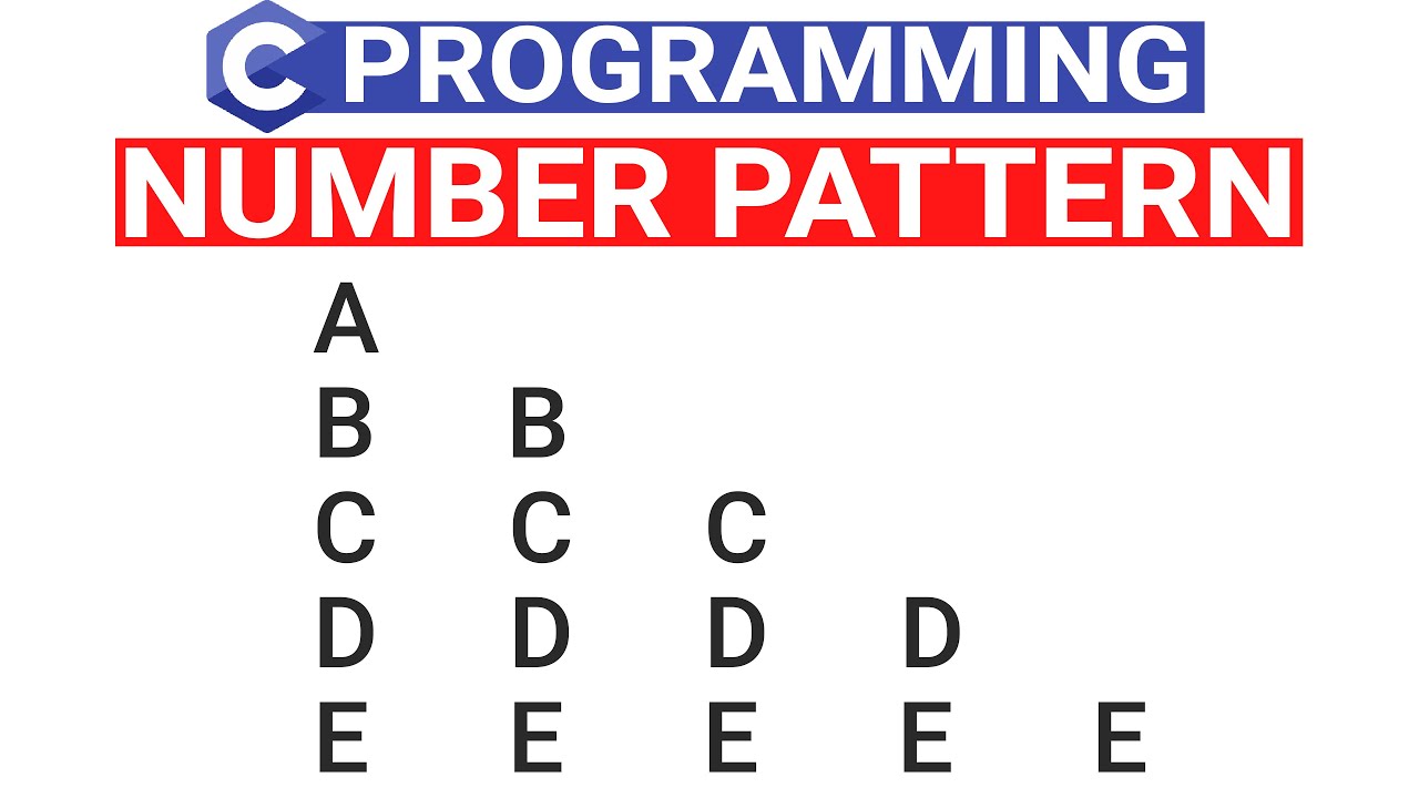 C Program To Print Alphabet Triangle Pattern Alphabet Pattern In C