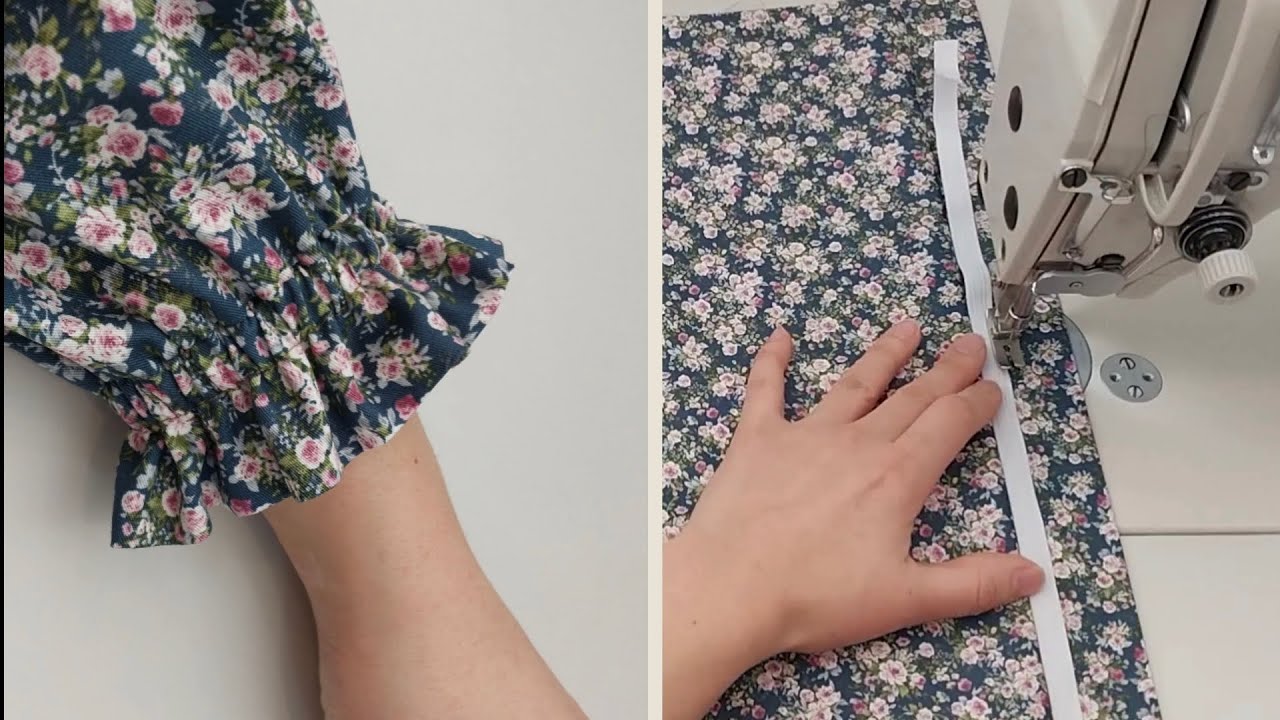 How To Sew Ruffle Sleeves It S So Easy Sleeve Seamstress Easy Sewing