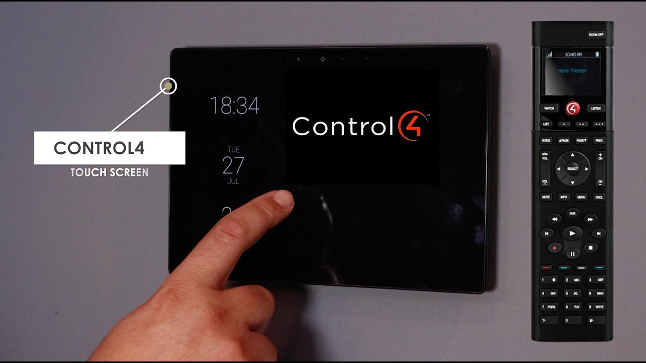How To Use The Control4 Touch Screen Full Walkthrough Electricus