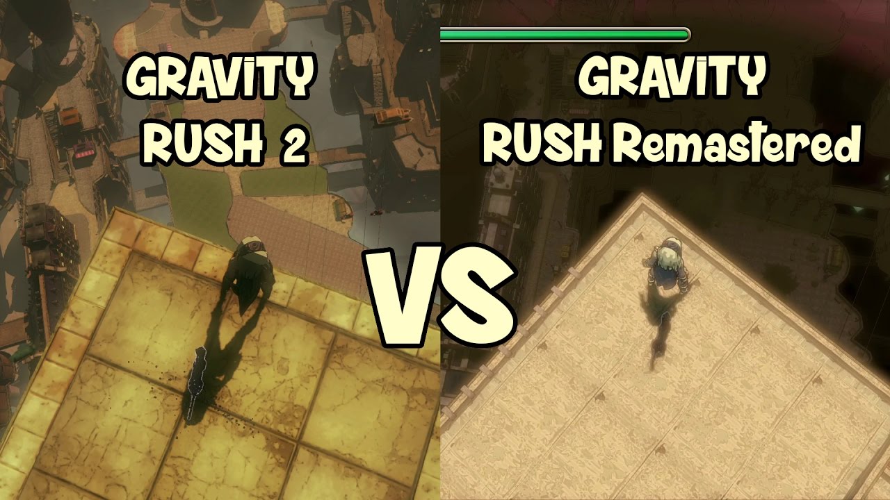 Gravity Rush 2 Vs Gravity Rush Remastered On Ps4 Pro Clipping