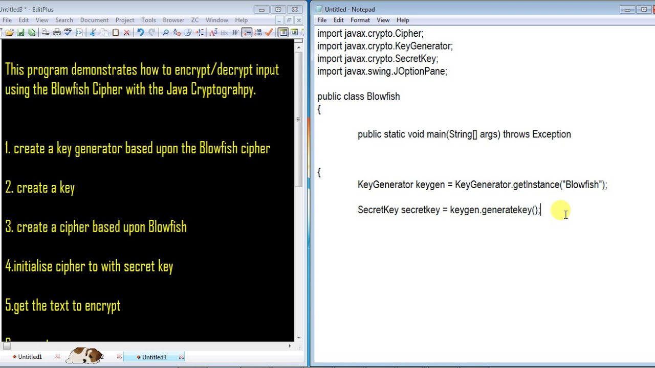 How To Implement Blowfish Youtube