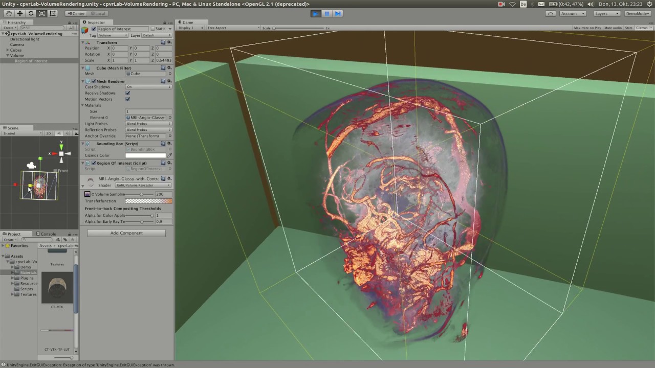 Volume Rendering In Unity 2 2 Youtube