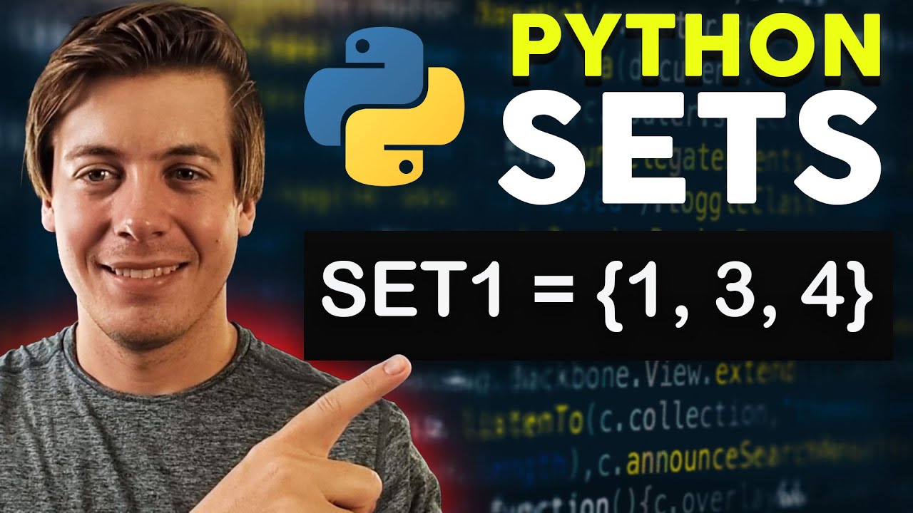 Master Python Sets 20 Minute Quick Tutorial For Beginners Youtube