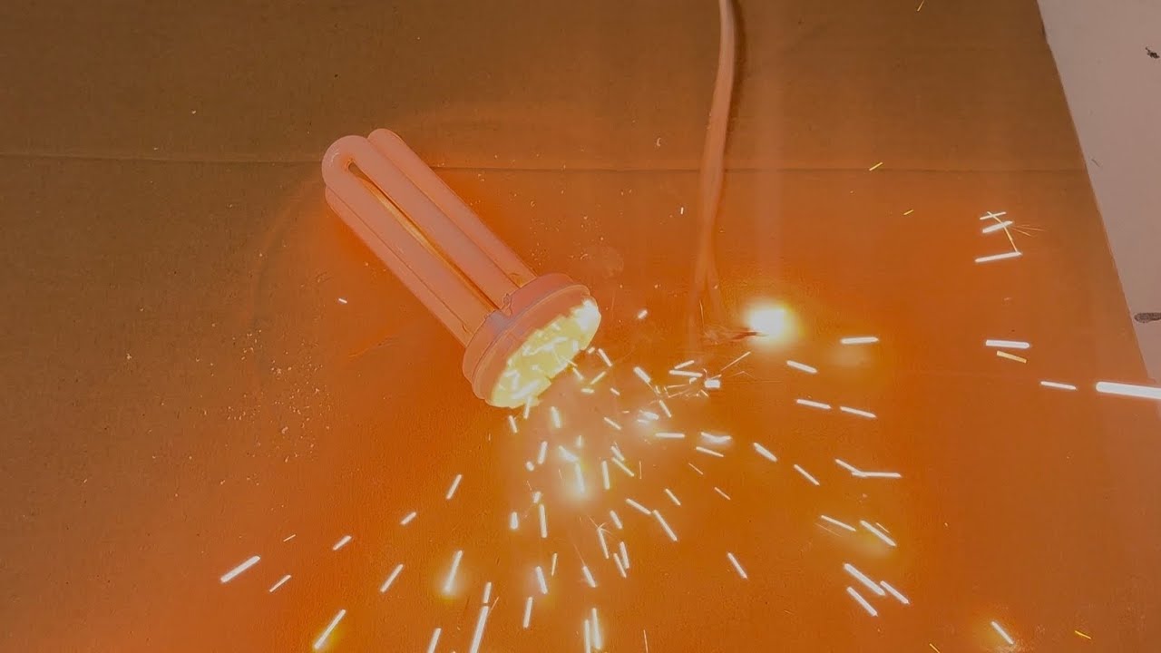 Queimando Lâmpadas Fluorescentes Youtube