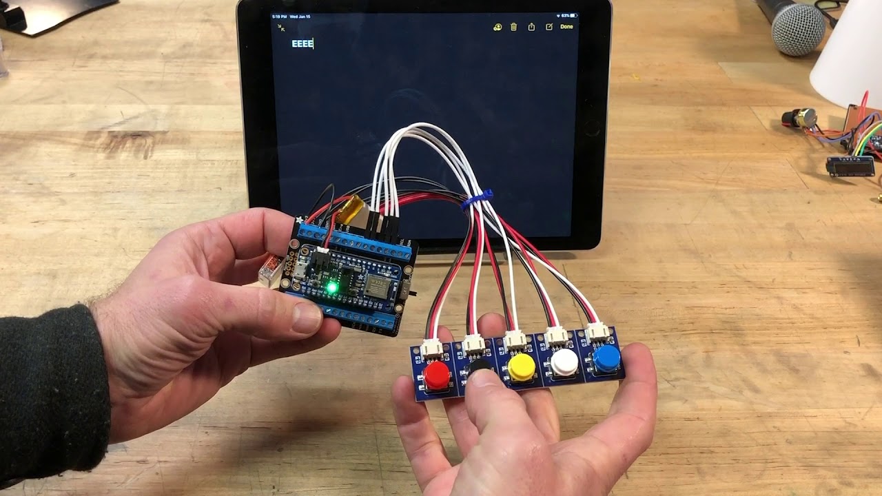 Wireless Ble Hid Key Entry In Circuitpython Adafruit Johnedgarpark