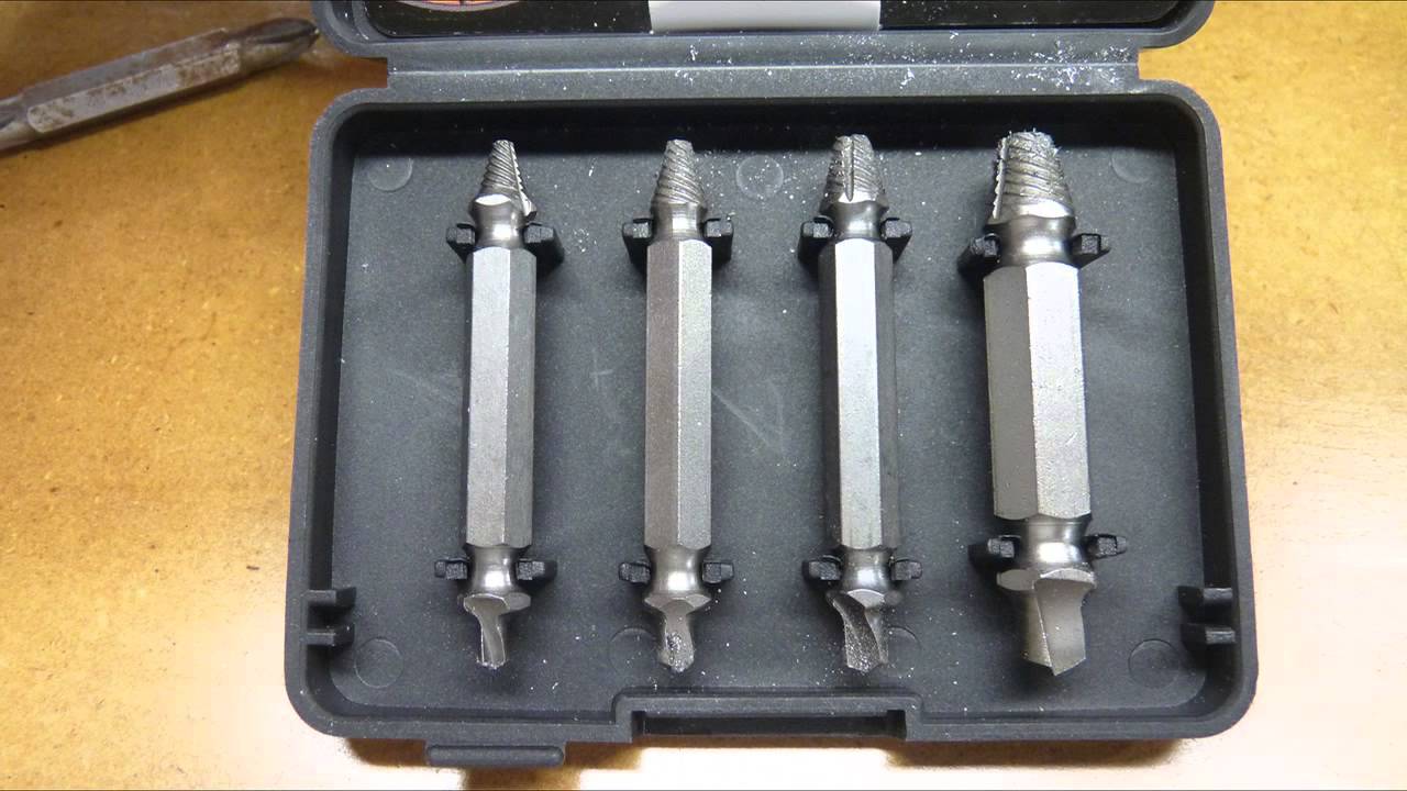How To Remove A Damaged Screw With A Broken Screw Extractor Youtube