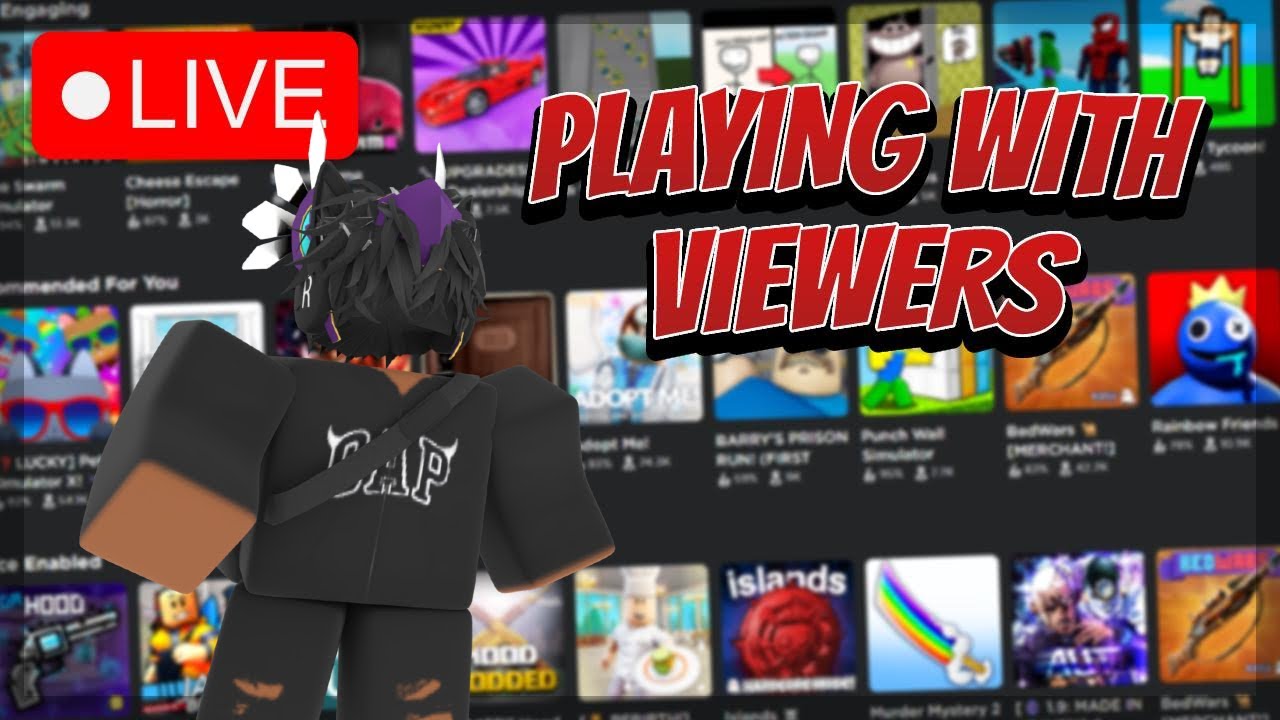 рџ ґ Live Roblox Playing With Viewers рџ ґ Youtube