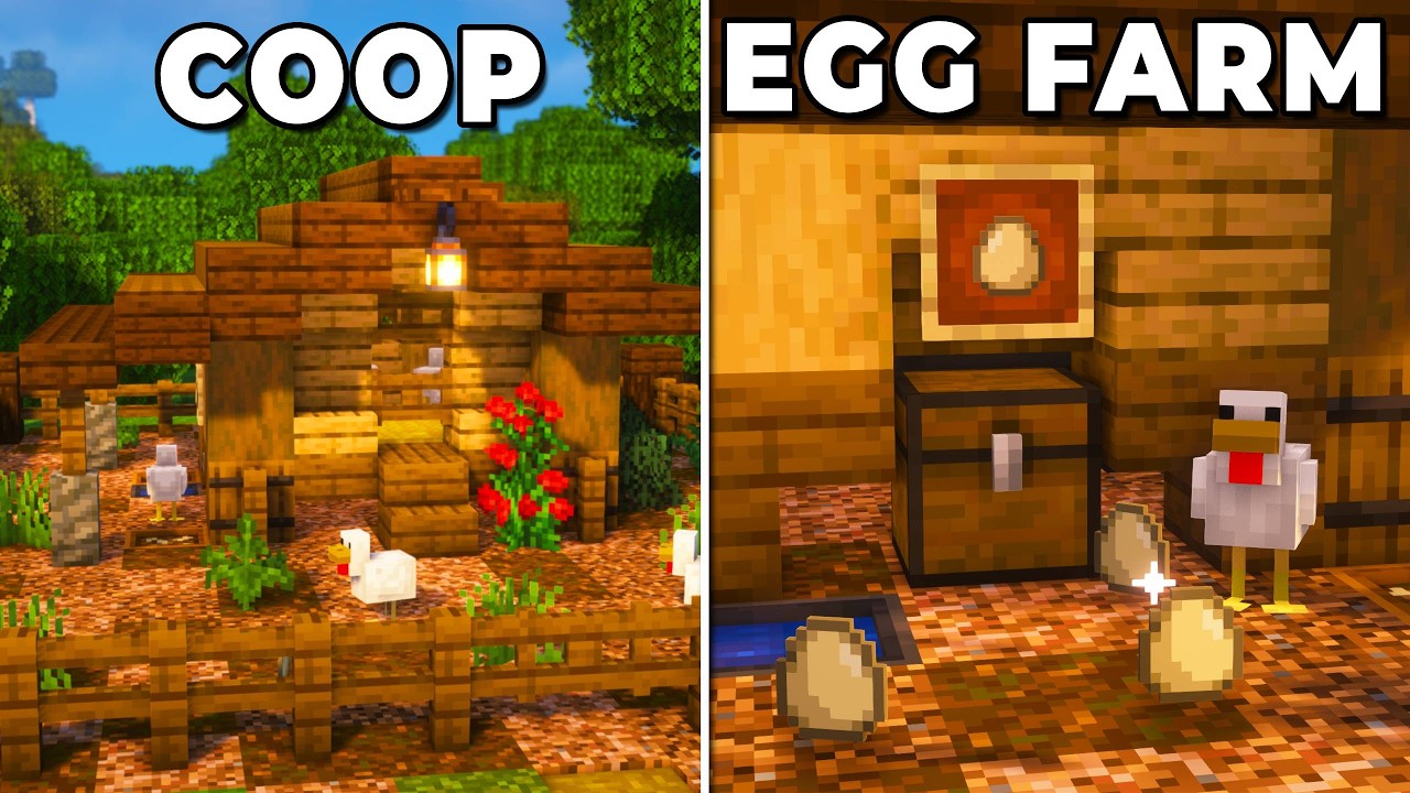 Minecraft Chicken Egg Farm