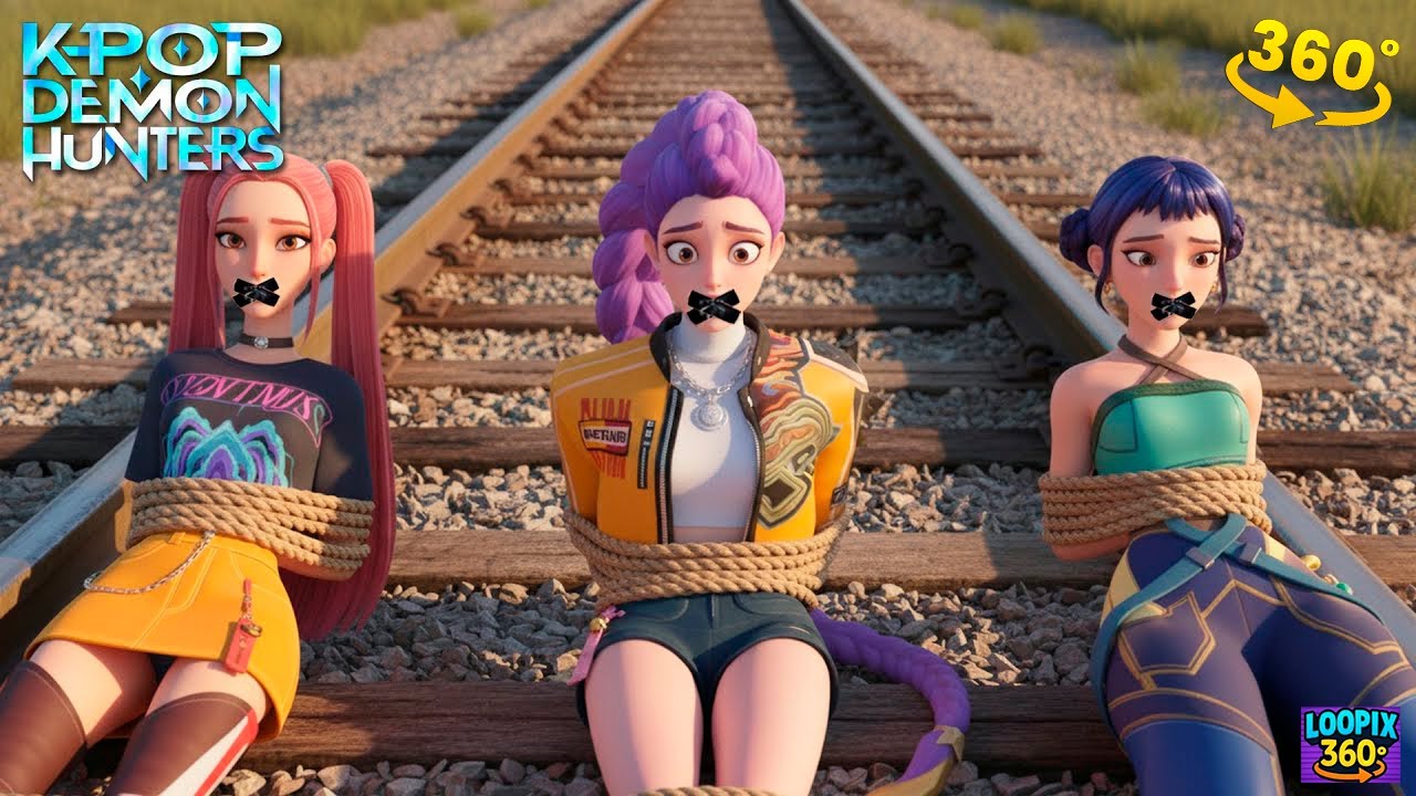 360 Rescuing Rumi Zoey Mira Kidnapped From Train K Pop Demon