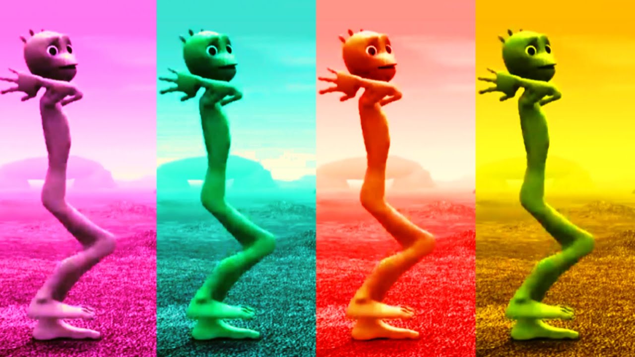 Green Alien Dance Mega Battle Official Song El Chombo Cutty Ranks