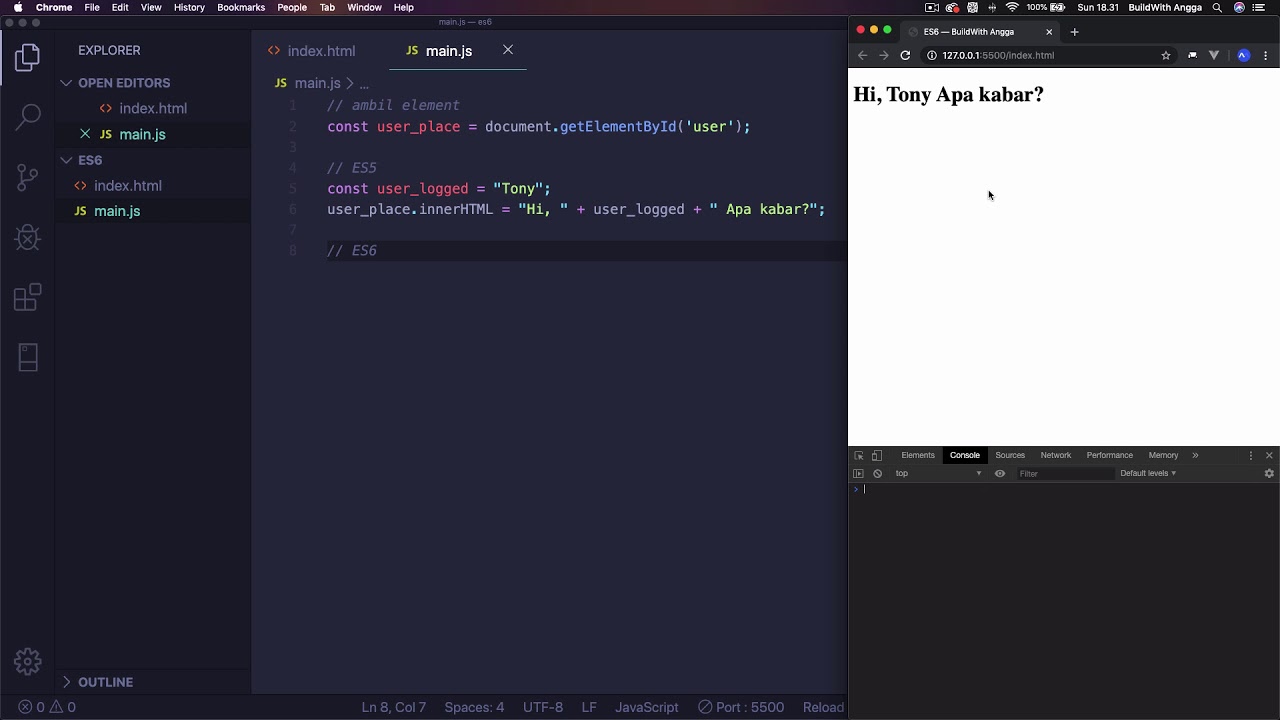Concatenation In Javascript