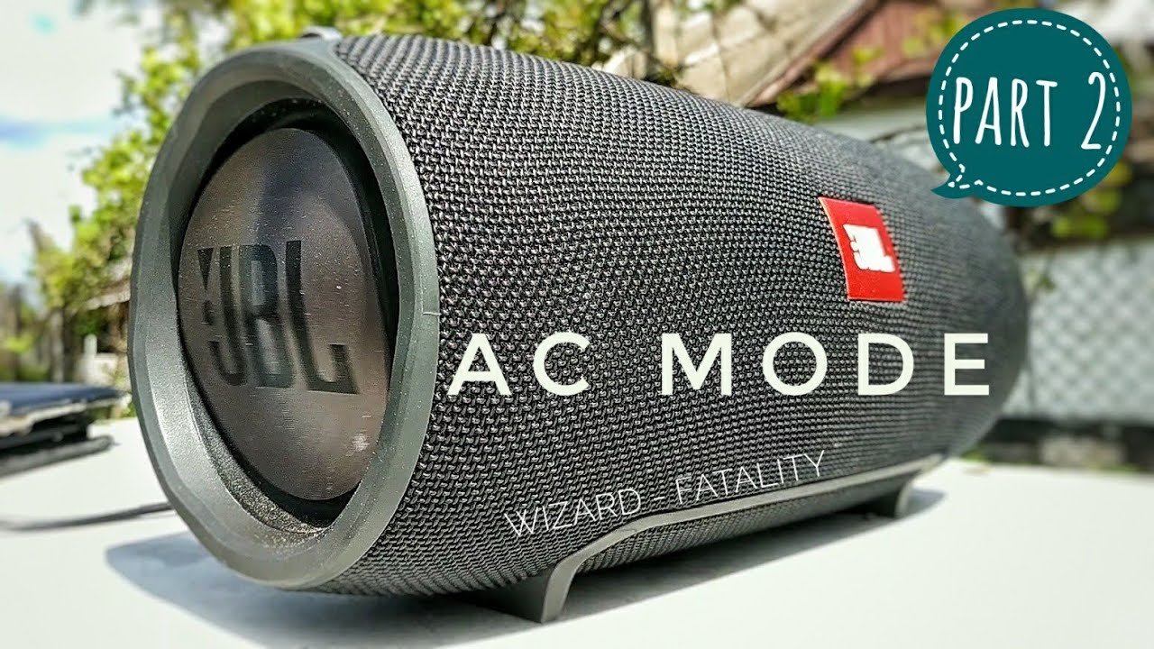 Jbl Xtreme Ac Mode Outdoor Sound Test Part 2 Youtube
