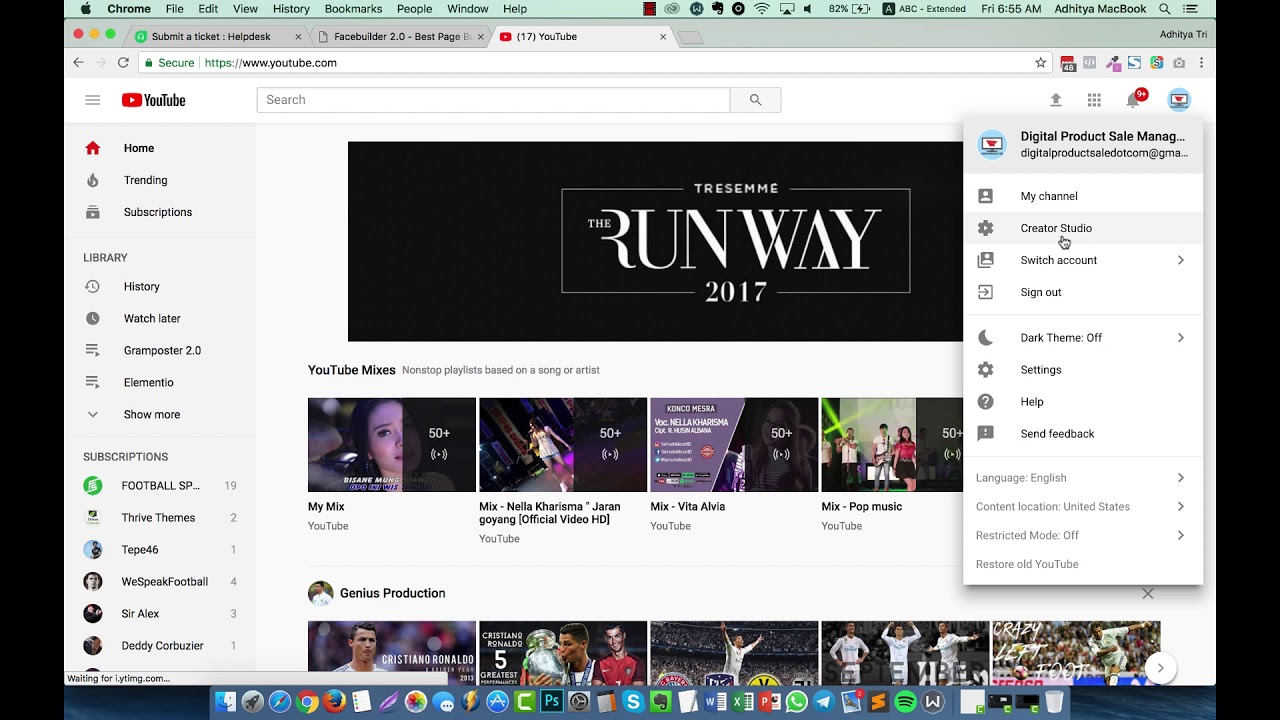 Editing Element Youtube