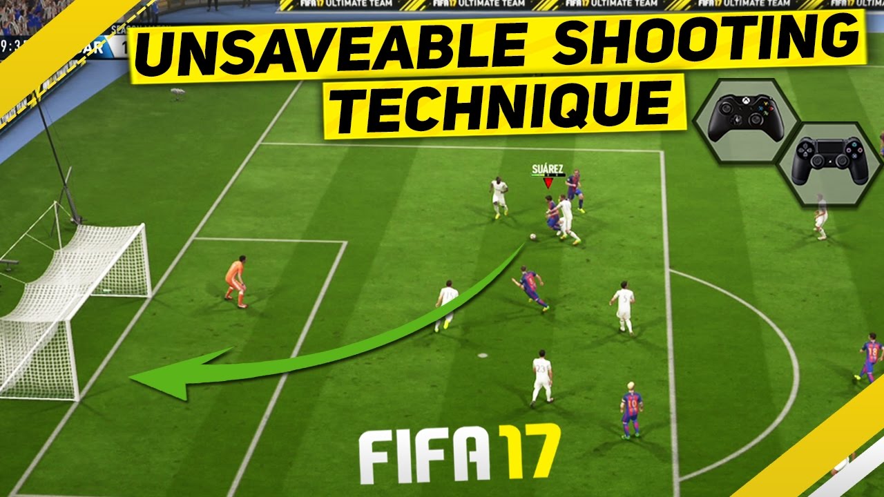 Fifa 17 Unsaveable Shooting Technique Tutorial How To Finish All 1 On