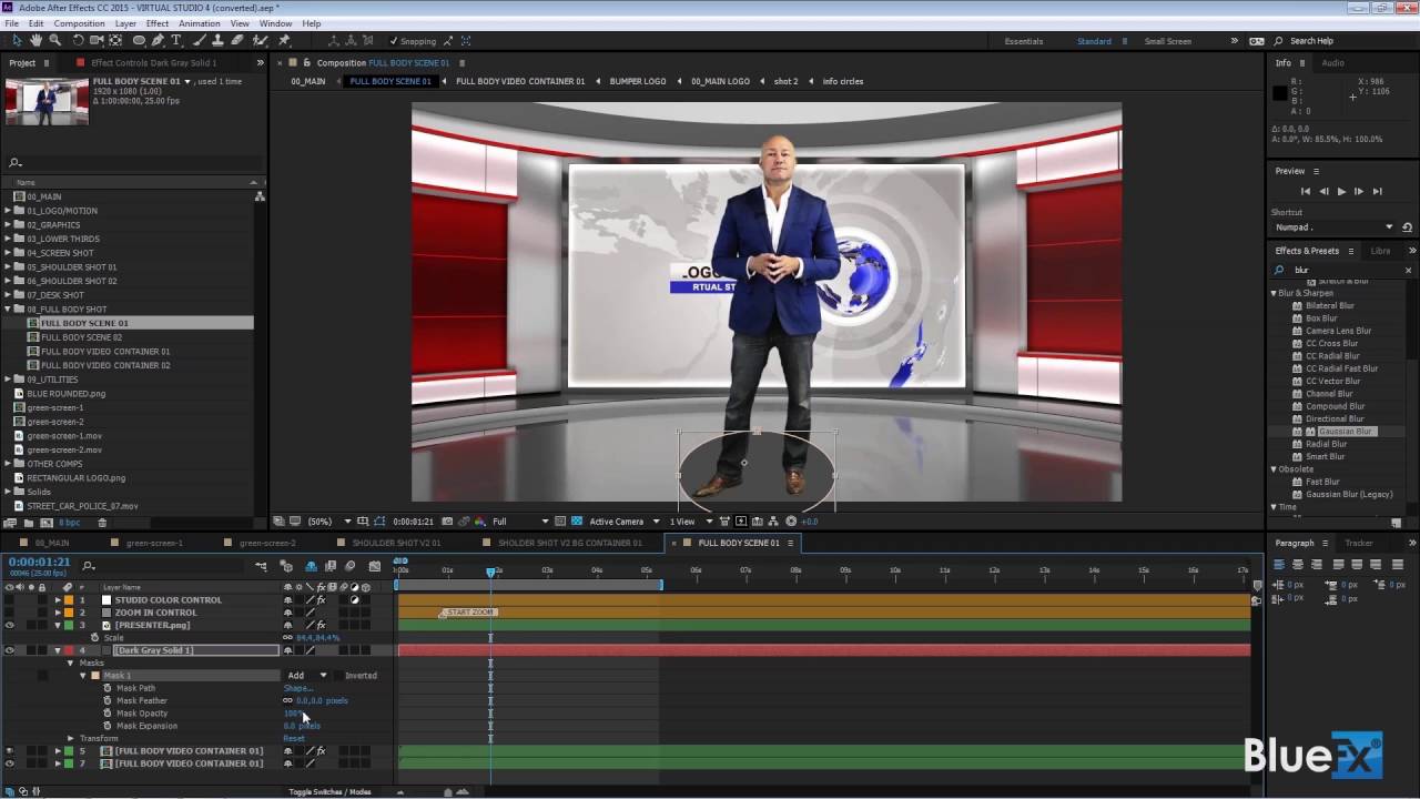 The Bluefx Virtual Studio 4 Quick Demonstration Vs4 Youtube