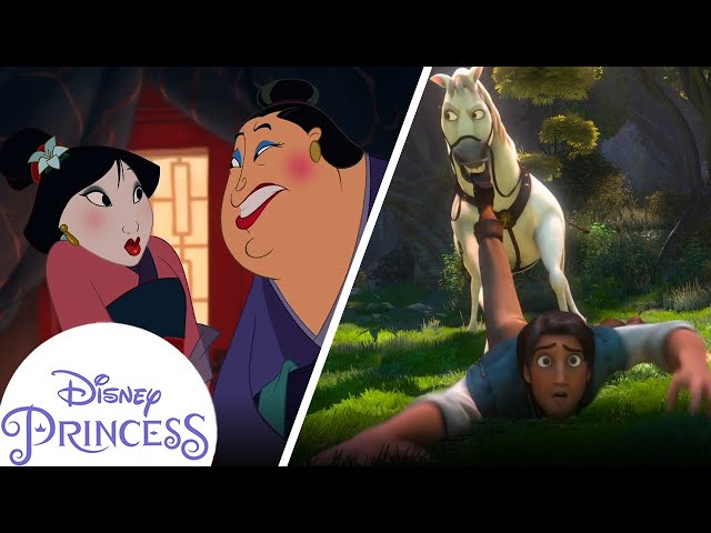 Funny Disney Princess Moments Corr English Esl Video Lessons