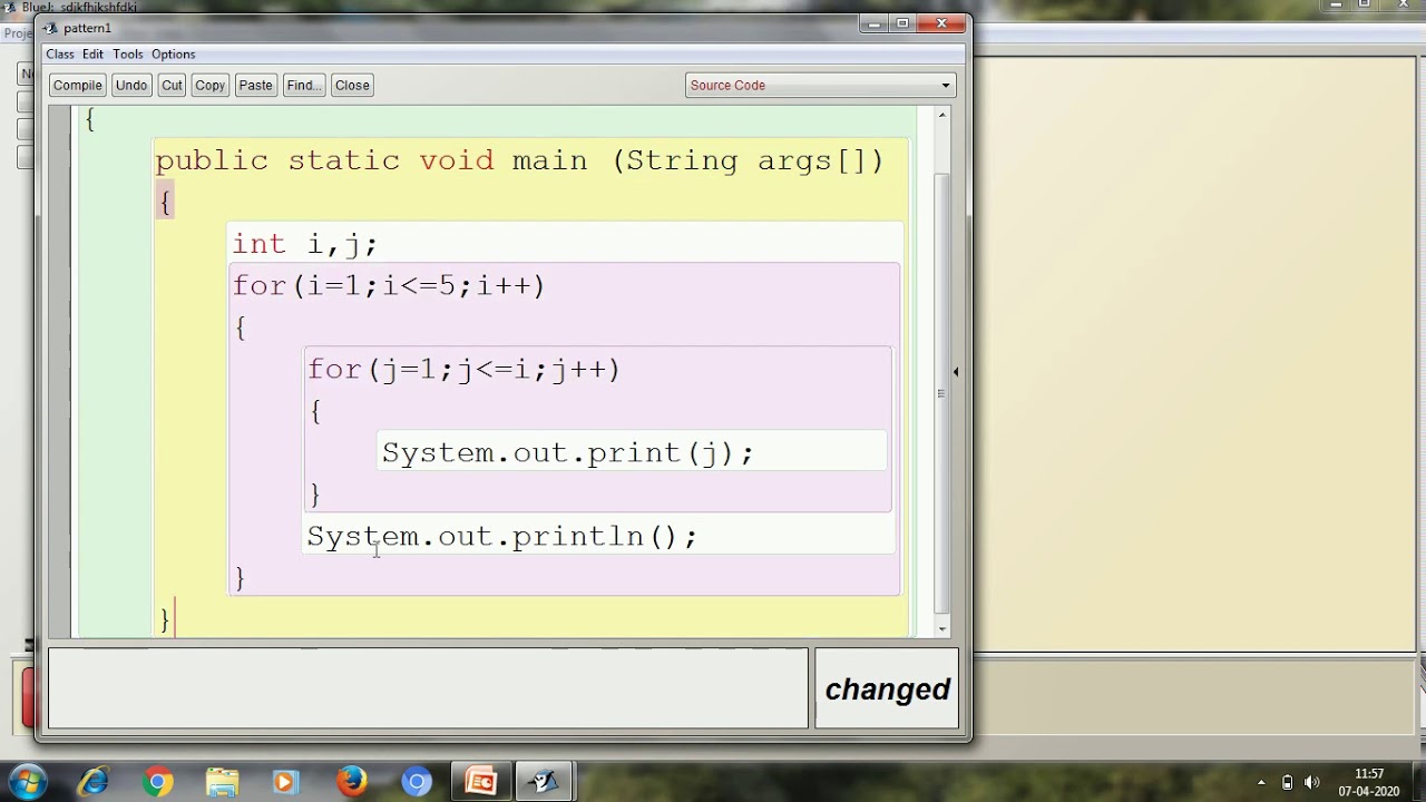 Java Pattern1 Youtube