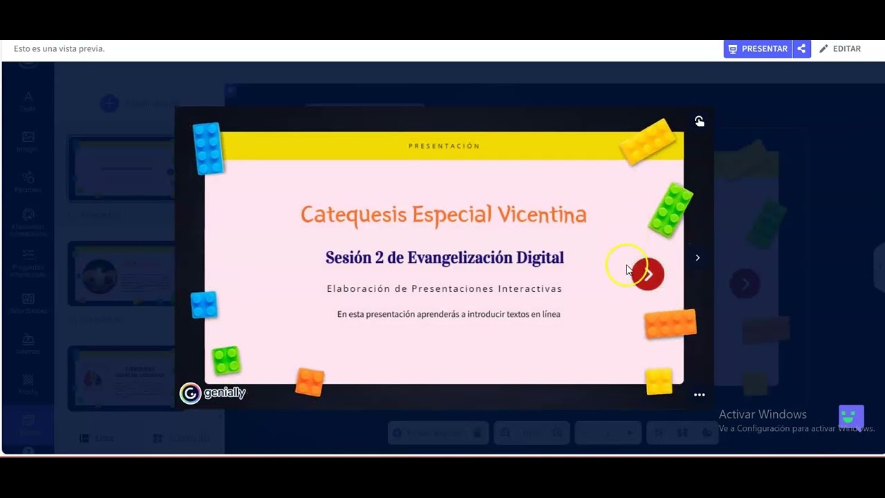 Ev Digital Sesión 2 Genially Botones Interactivos Youtube