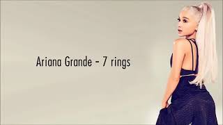Ariana Grande 7 Rings Lyrics Fushaar Mp3 Music & Mp4 video downloads