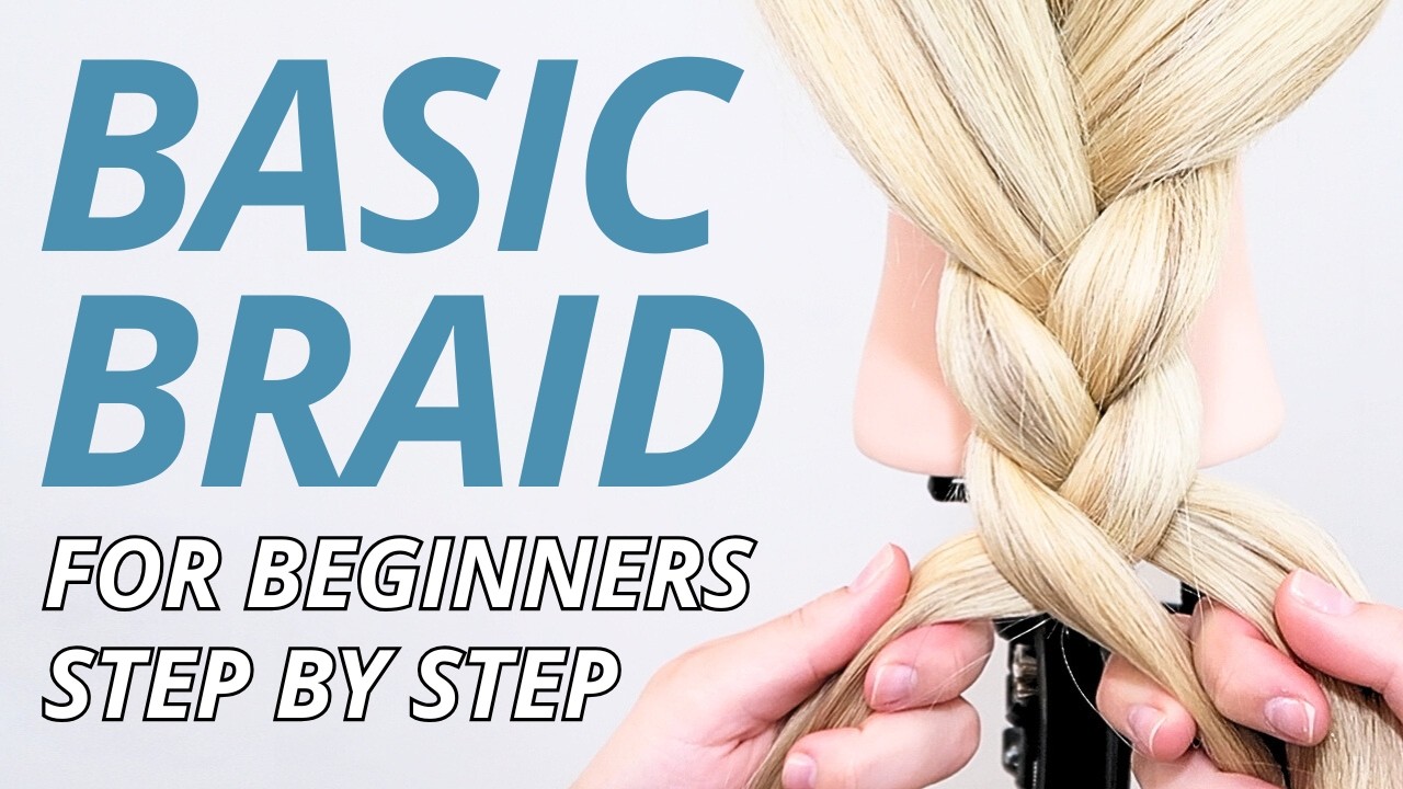 Simple Braid Hairstyles Tutorial