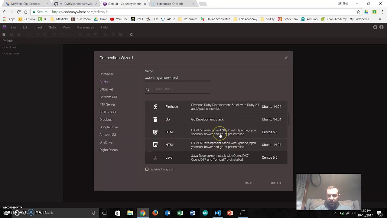 Codeanywhere Workflow 2 Youtube