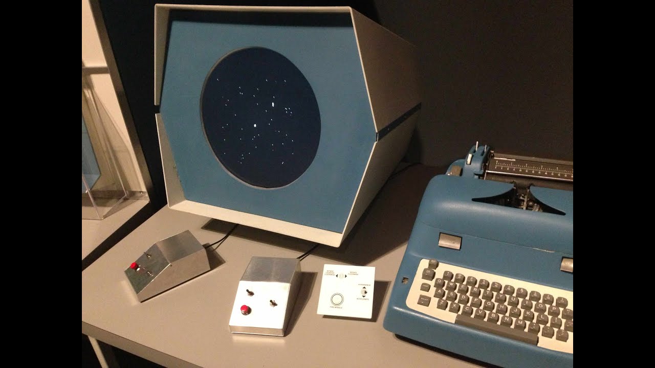 Spacewar Pdp 1 1962 Youtube