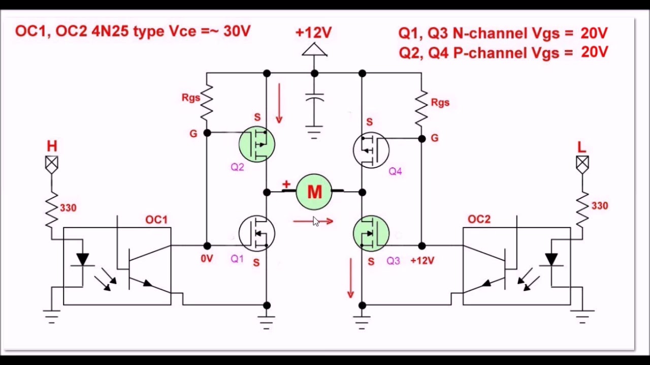 Power Mosfet H Bridge Update Youtube