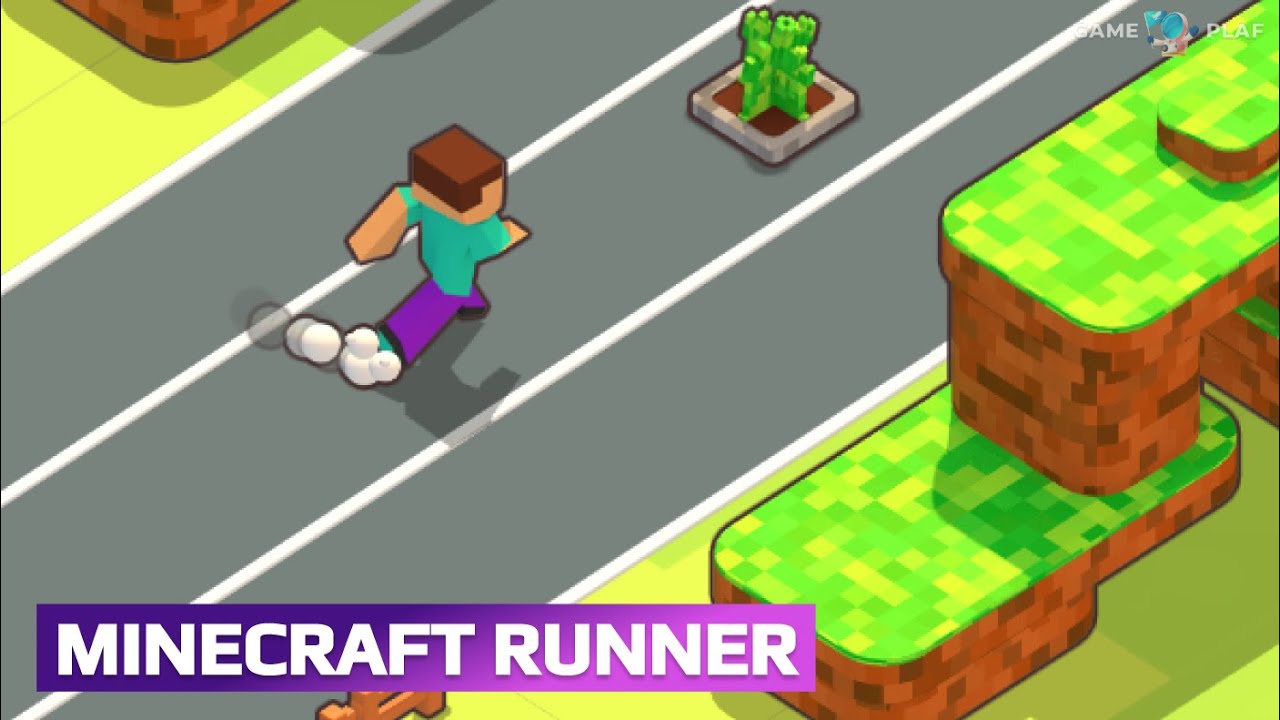 Minecraft Runner Game Review Walkthrough Youtube