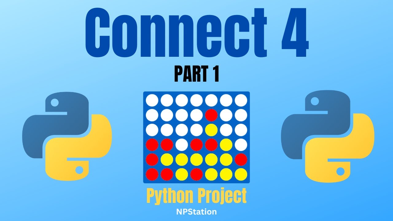 Connect 4 Python Project Part 1 Youtube