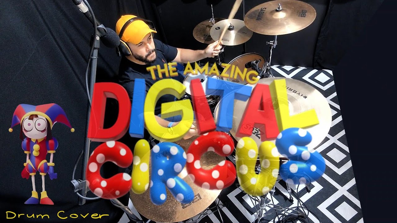 The Amazing Digital Circus Theme Song Drum Cover Youtube Music