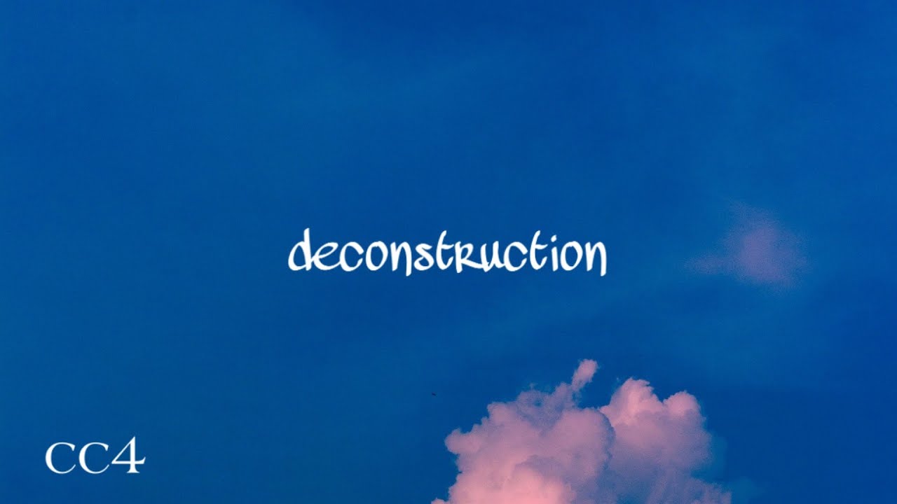 Lecrae Deconstruction Lyrics Youtube