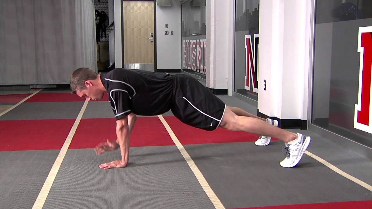 Plank W Shoulder Taps Youtube