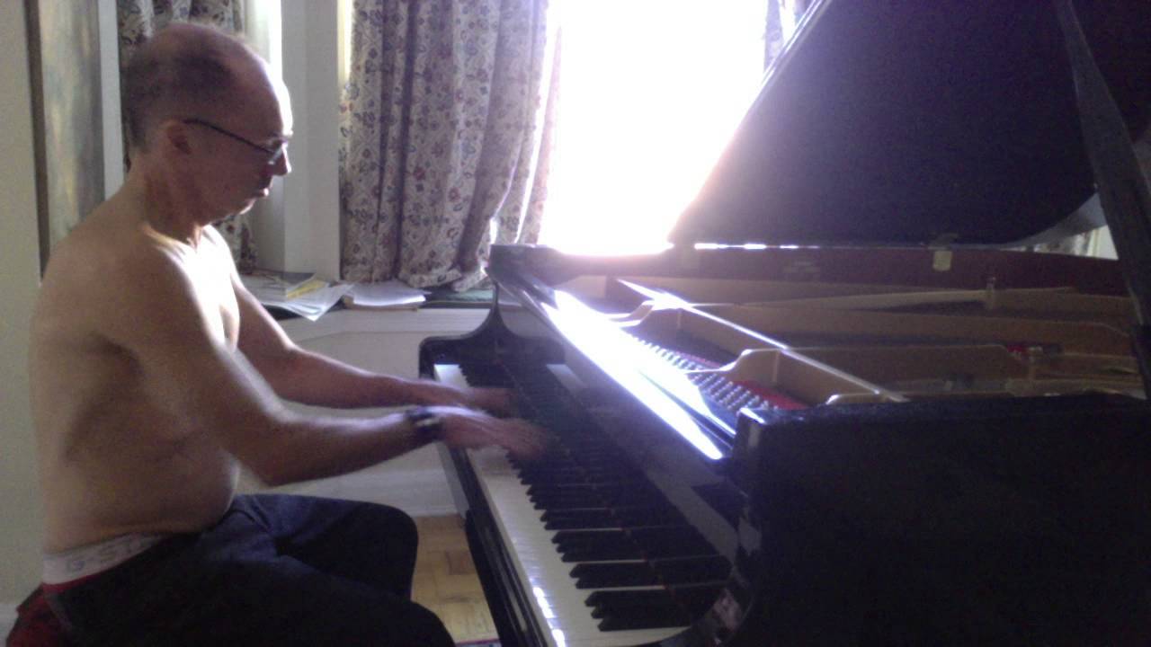 The Naked Pianist Feels So Hot Youtube