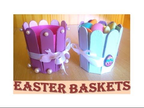 Diy Easter Baskets Youtube