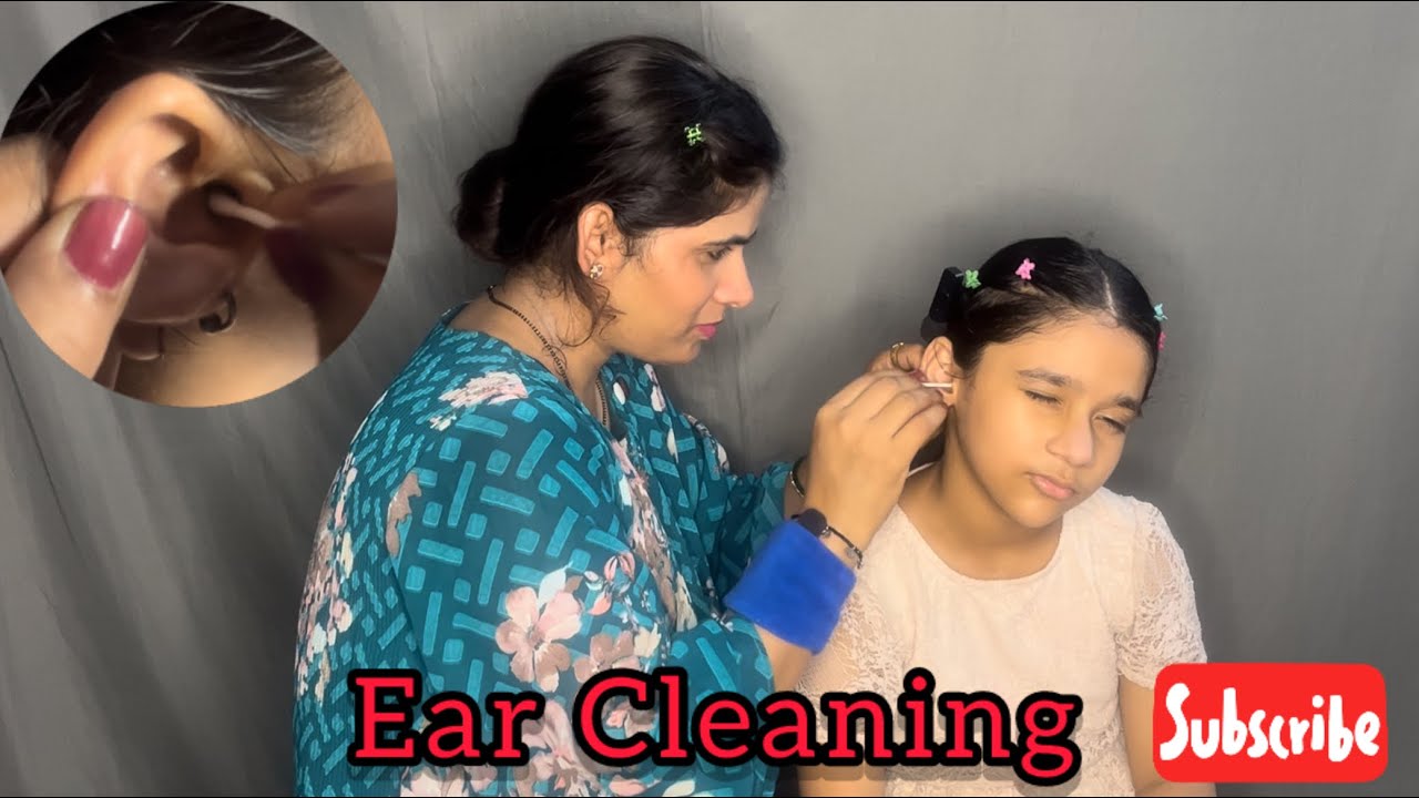 Ear Cleaning Ear Wax Removal At Home Youtube