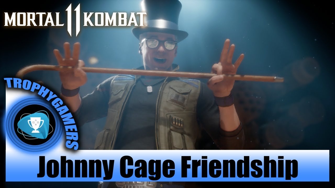 Mortal Kombat 11 Johnny Cage Friendship Youtube