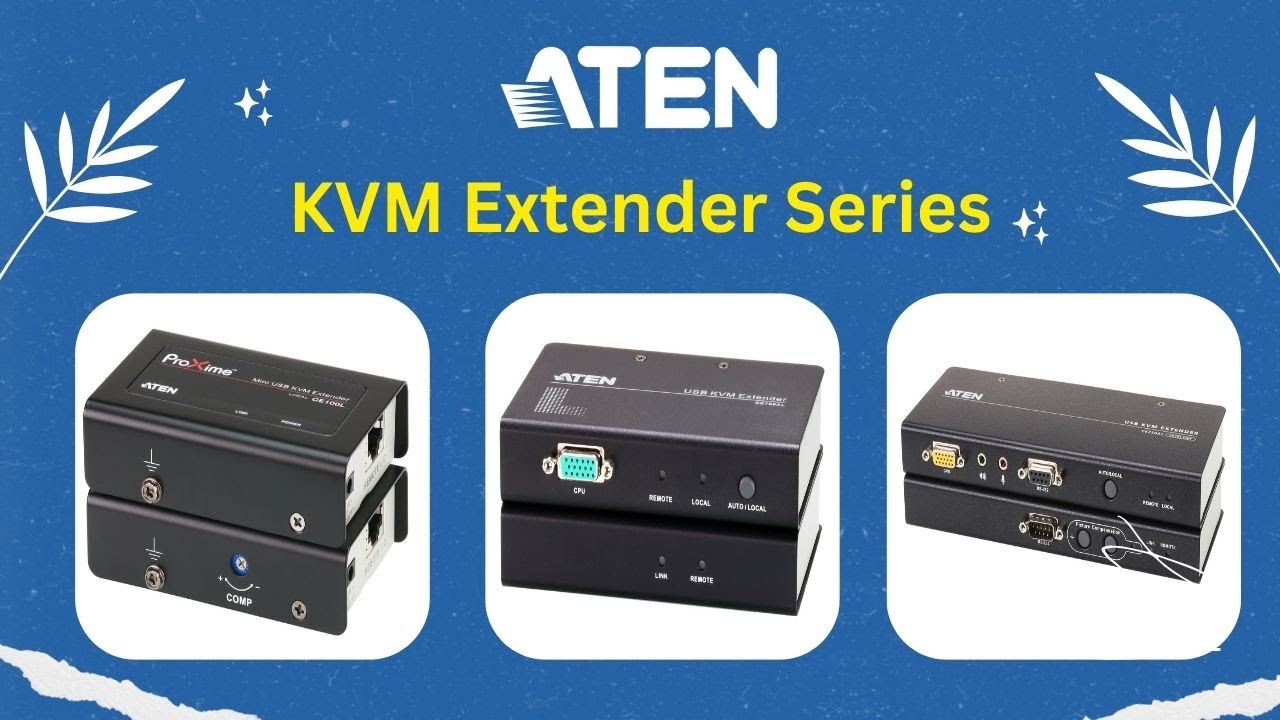3a Exports Kvm Extender Series Youtube
