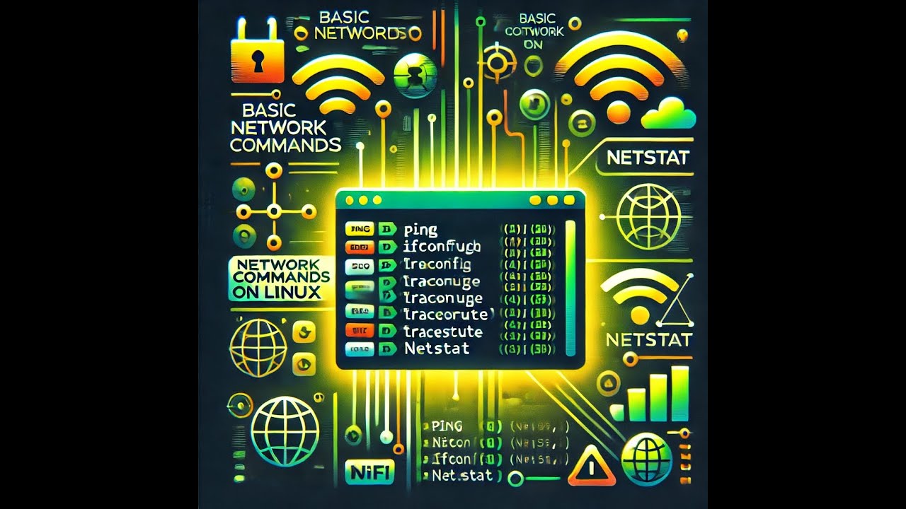 Basic Network Commands On Linux Youtube