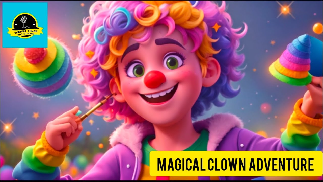 Magical Clown Adventure Sparkles And Lily Explore The Enchanted