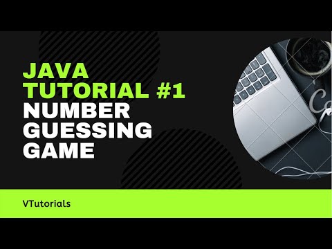 Java Tutorial 1 Number Guessing Game Youtube