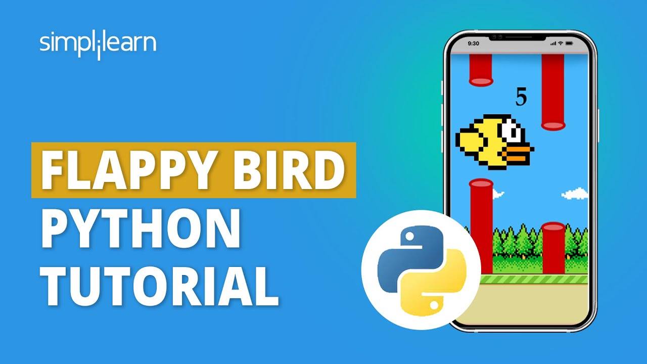 Flappy Bird Python Tutorial Flappy Bird Game In Python Python