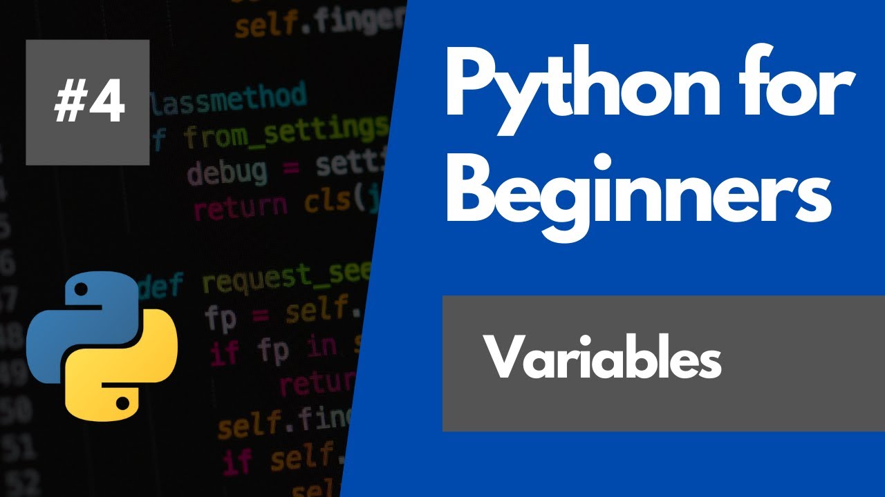 Python Programming For Beginners 4 Creating And Using Variables In