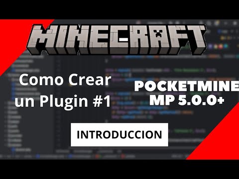 Como Crear Un Plugin Para Minecraft Pocketmine Mp Introduccion Youtube